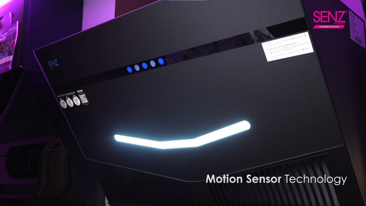 SENZ Hood_ENZO intelSync Cooker Hood with Nano Coating - YouTube
