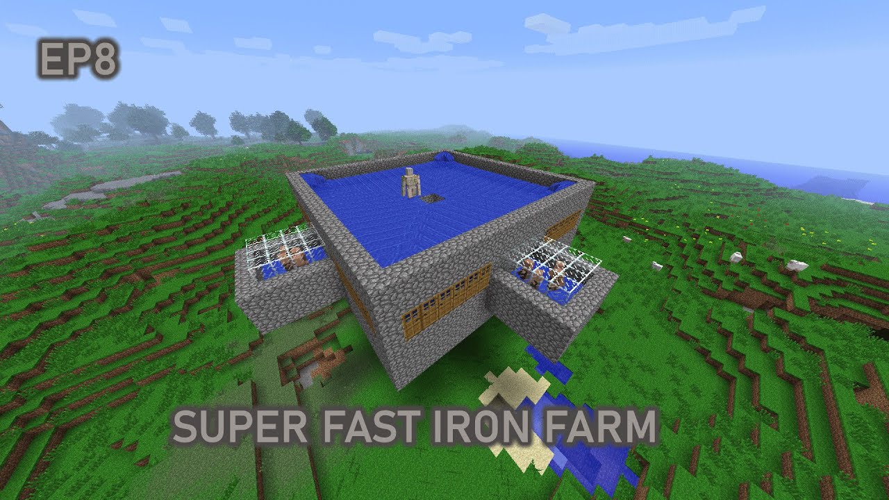 Super Fast Iron Farm - Old Versions S3 Ep8 - YouTube