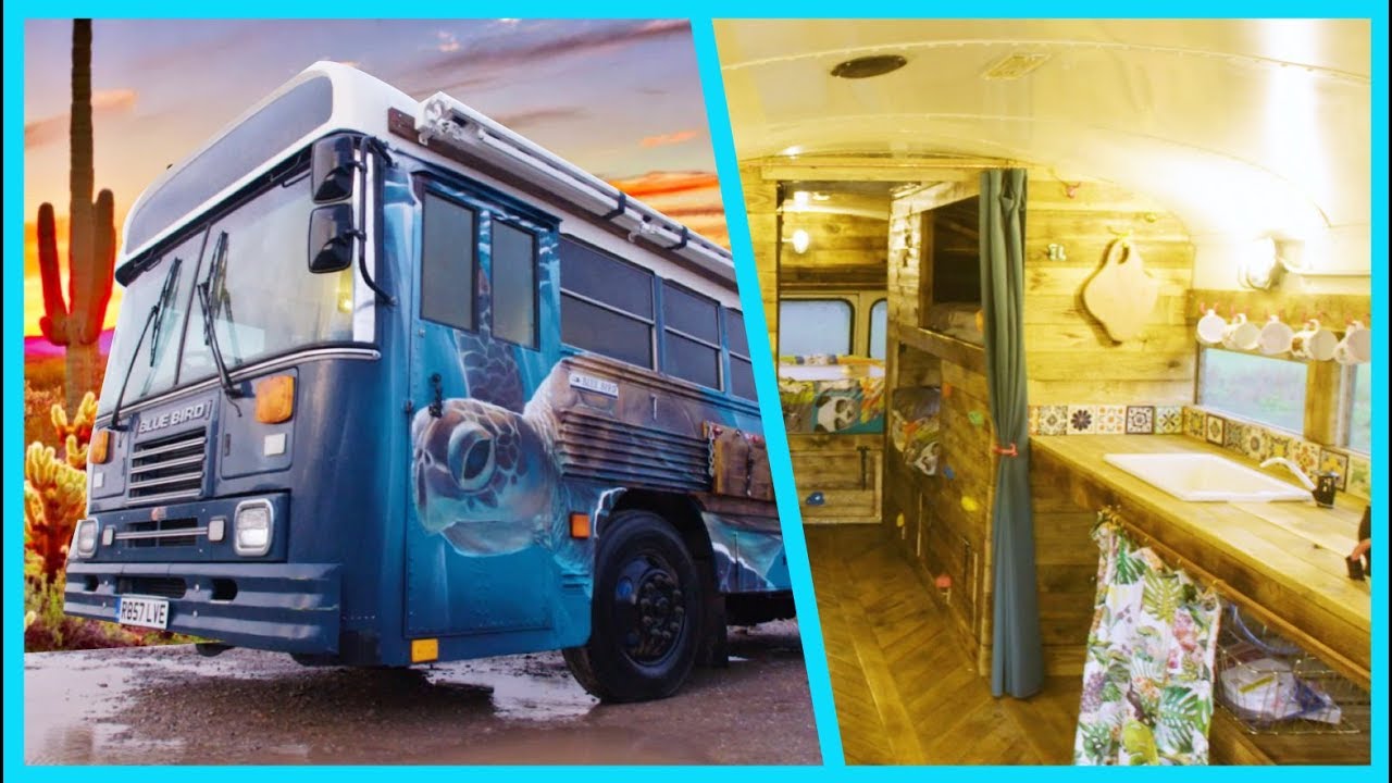 This EX USA PRISON BUS Has Been CONVERTED into an AMAZING Camper & Tiny ...