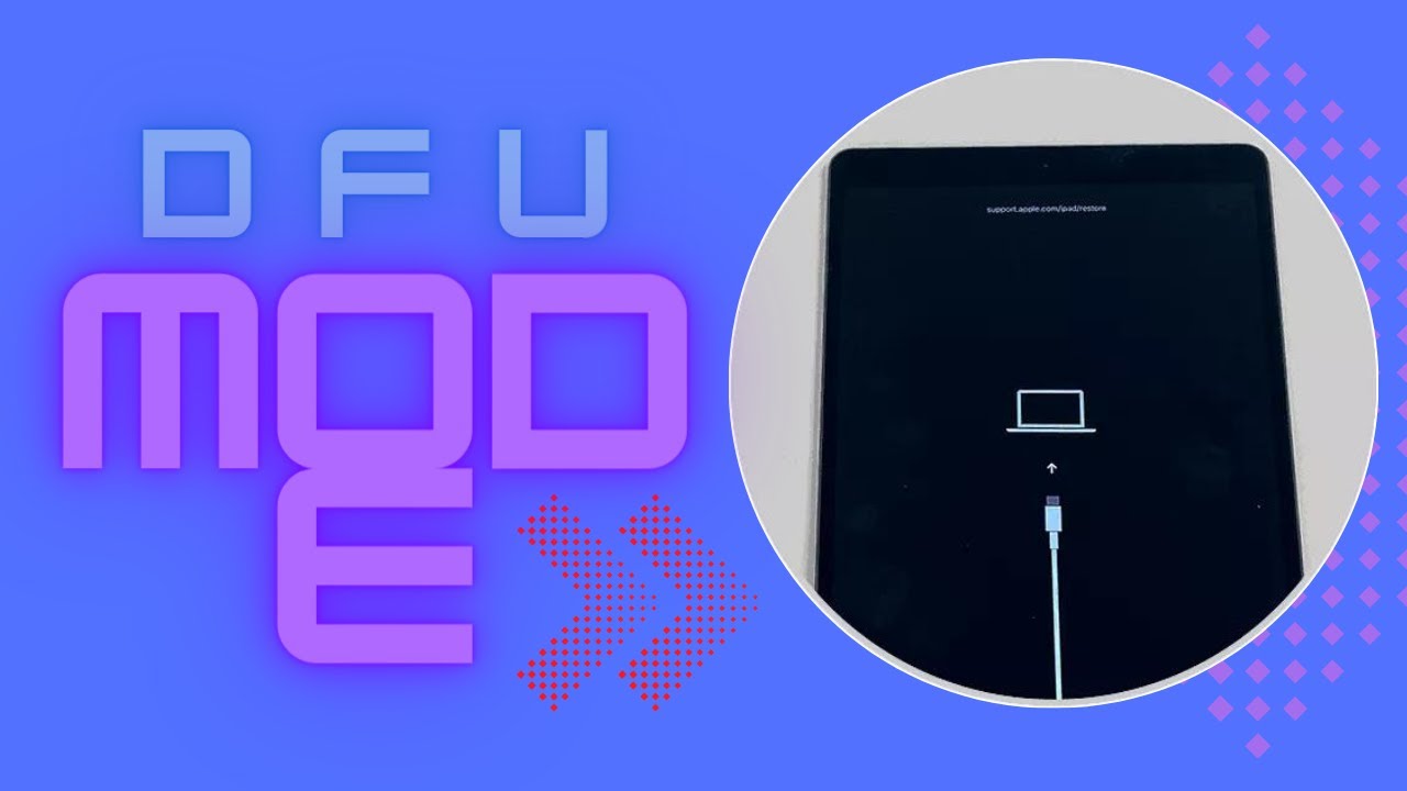 How to put your apple device in DFU MODE between iPhone 2 to iPhone 6s ...
