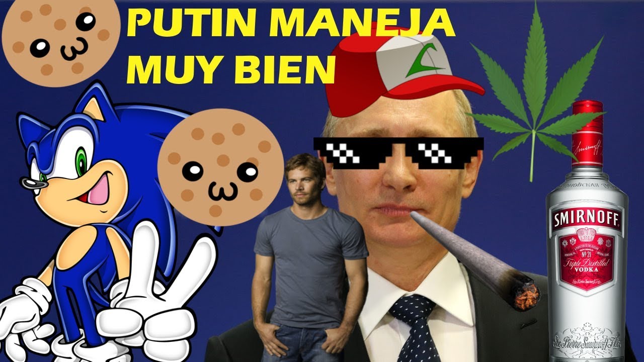 PUTIN MONTANDO UNA GALLETA (Putin riding a cookie) - YouTube