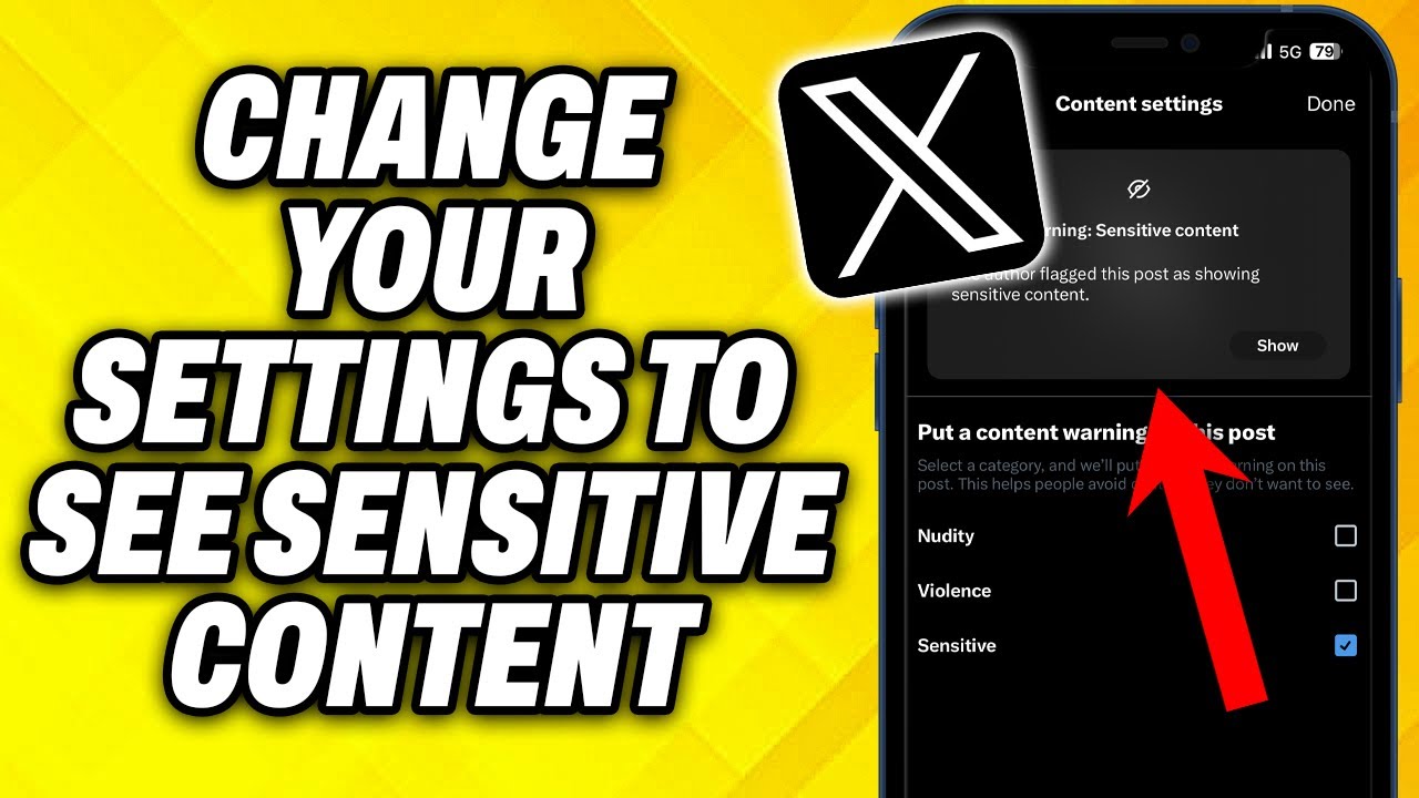 How To Change Your X Twitter Settings to See Sensitive Content 2025 ...