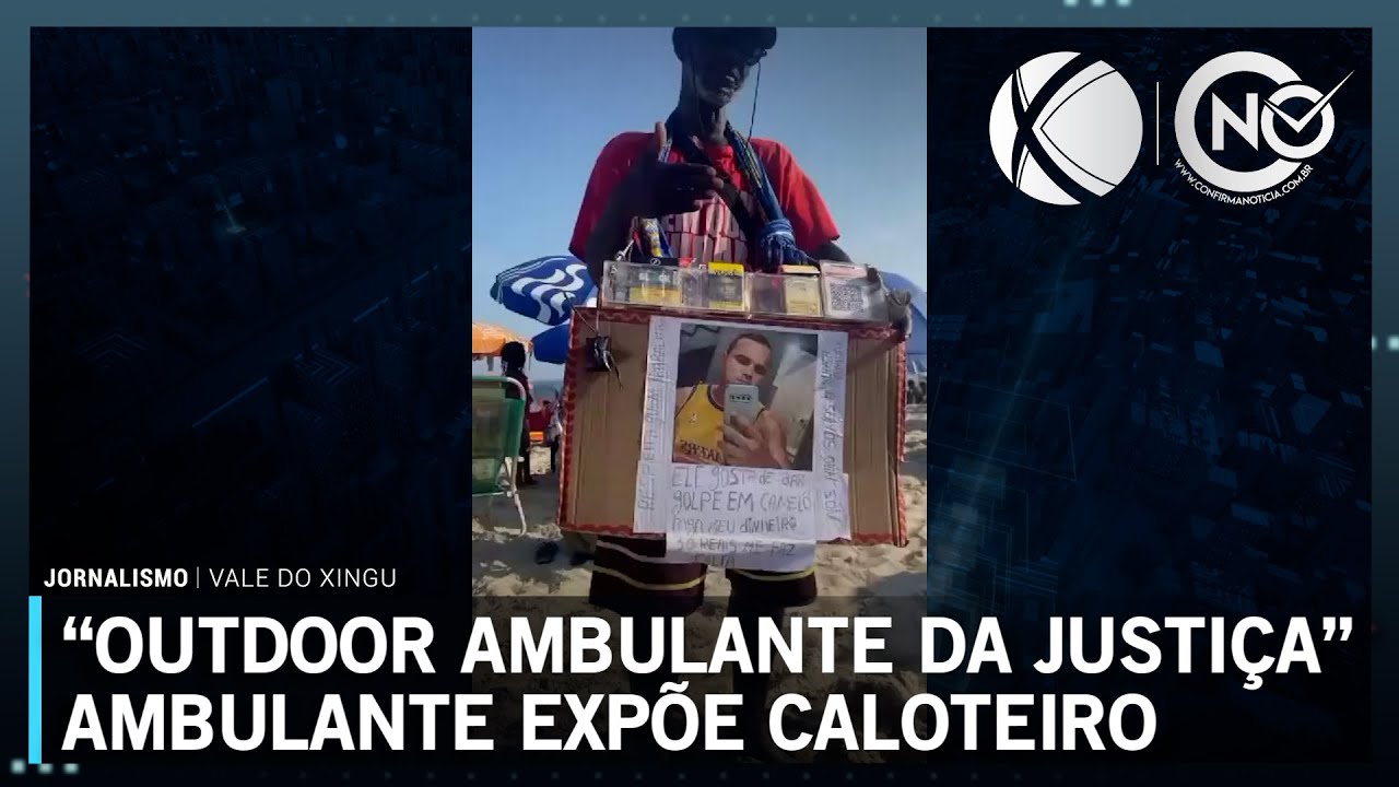 Ambulante expõe suposto caloteiro no Rio de Janeiro e viraliza na ...