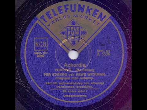 PER EDBERG OCH KEWE WICKMAN - ACKORDIA - YouTube