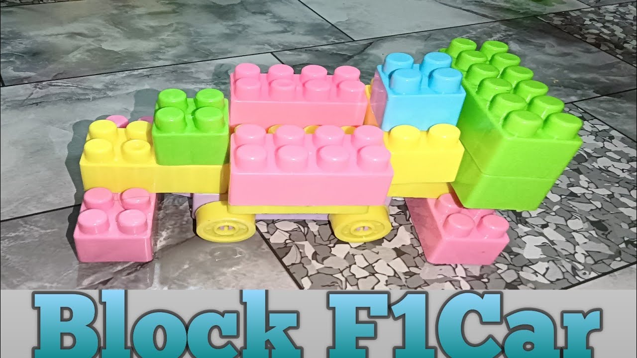 How To Make F1 Car With Building Block/Block Racing Car/Block Toys ...