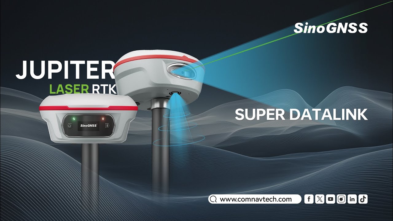 Jupiter Laser RTK | Super Datalink - YouTube