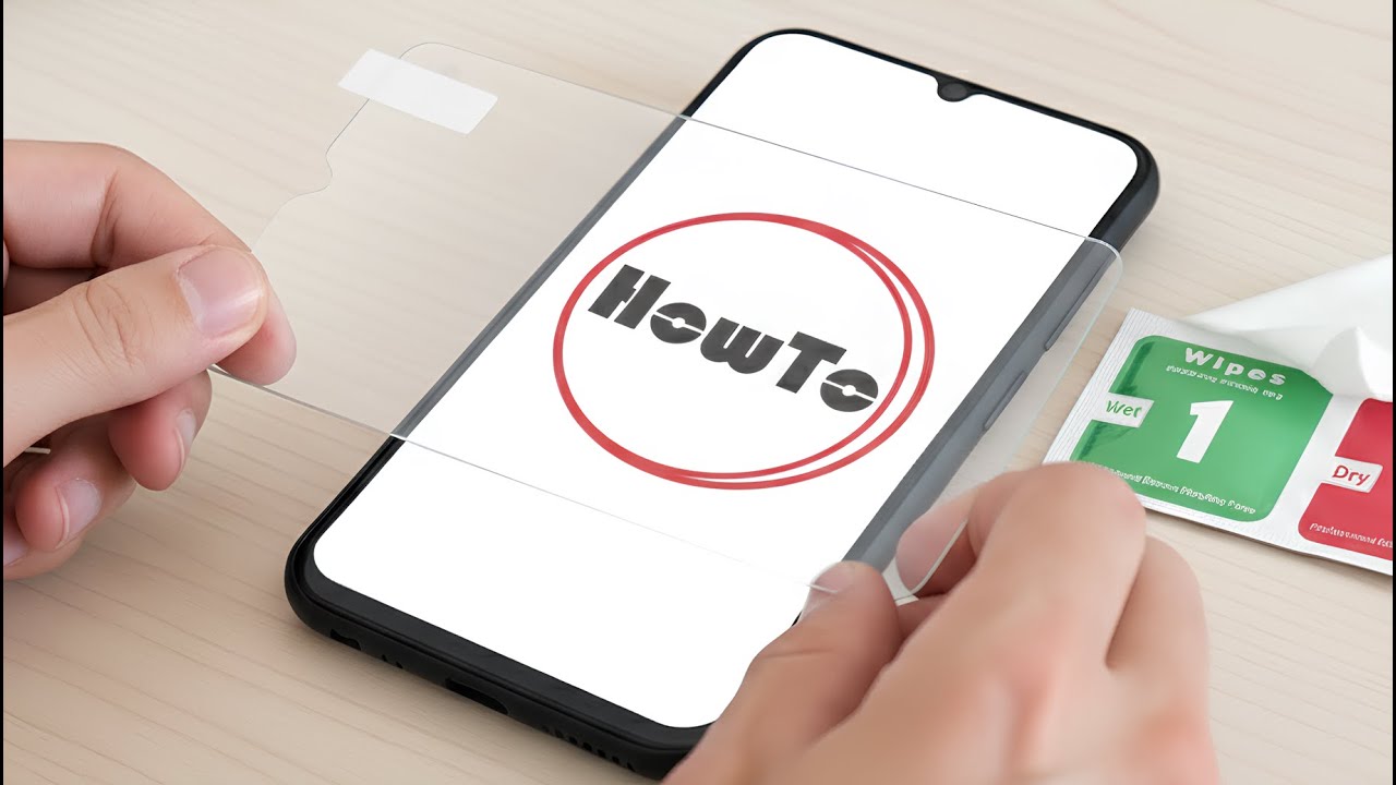 How to Apply a Screen Protector | How to Install a Phone Screen ...