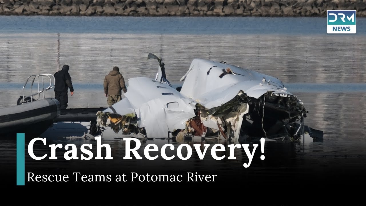 Recovery Efforts Resume at Washington DC Plane Crash Site | DRM News ...
