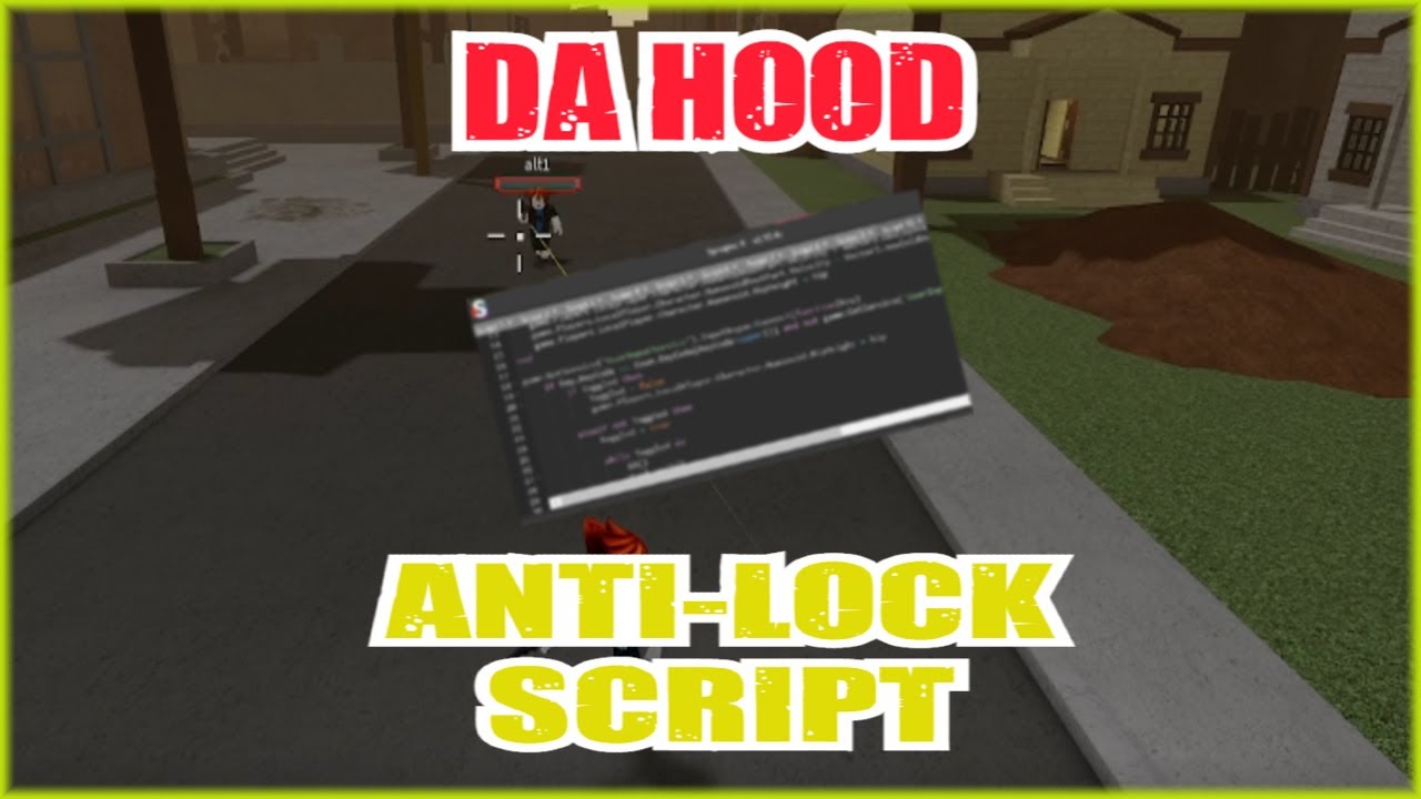 Da Hood ANTI LOCK SCRIPT - YouTube