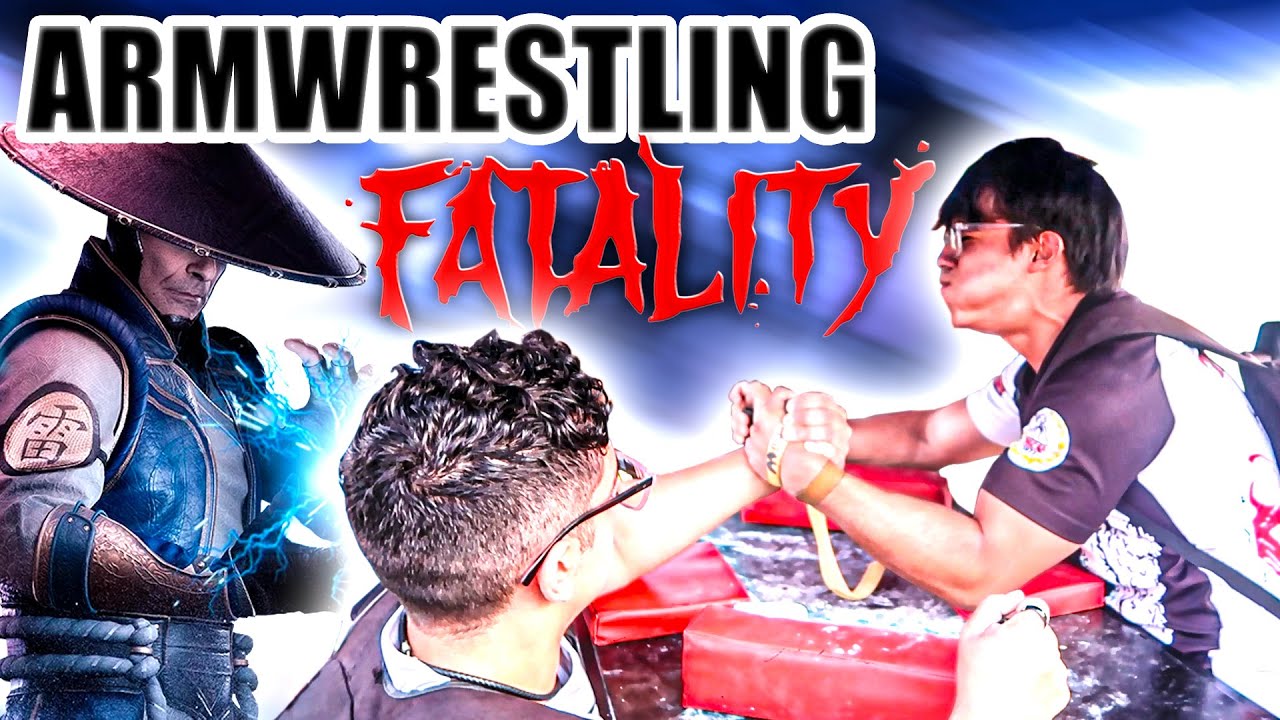 LUCHA de BRAZOS (MORTAL) con CHARLES MEDINA - Armwrestling FATALITY (Motal KOMBAT? ) - YouTube