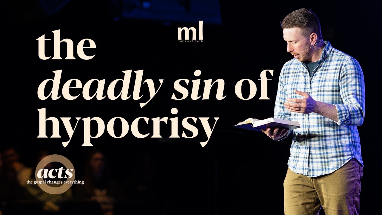 the deadly sin of hypocrisy | acts 5:1-11 | (03/08/23) - YouTube