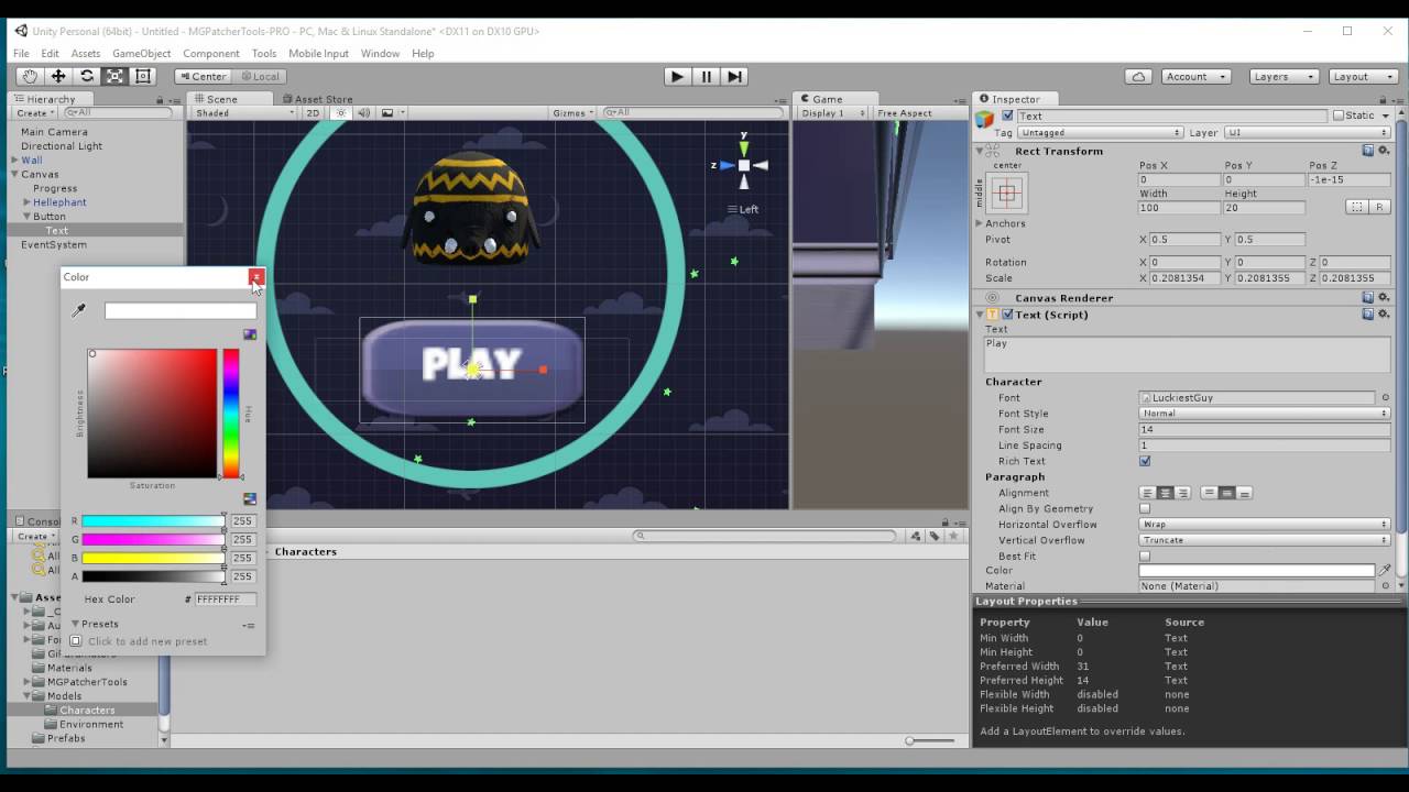 MG Patcher Tools -[Create patcher scene] - YouTube