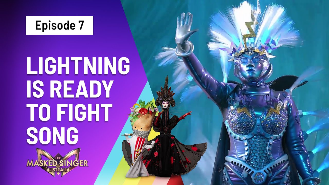 Lightning’s ‘Fight Song’ Performance - Season 3 | The Masked Singer ...