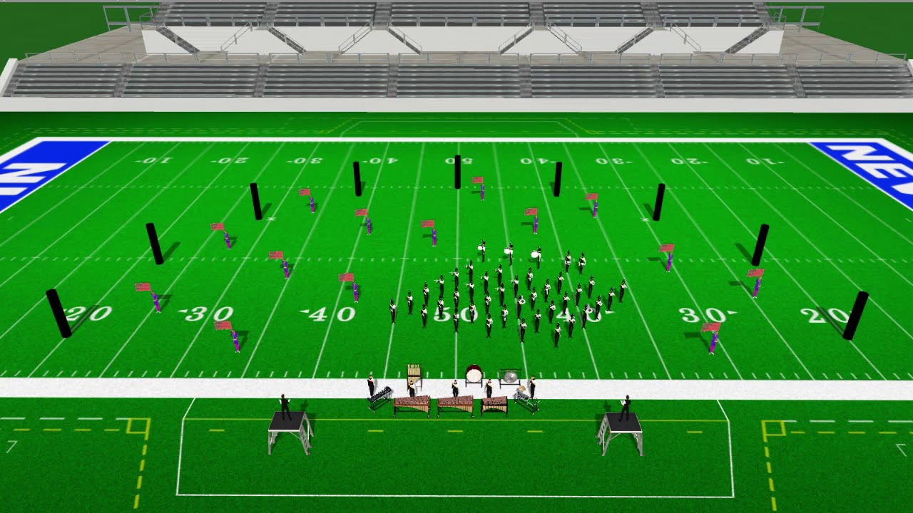 Small Marching Band - "Tribal Elements" (opener) - YouTube