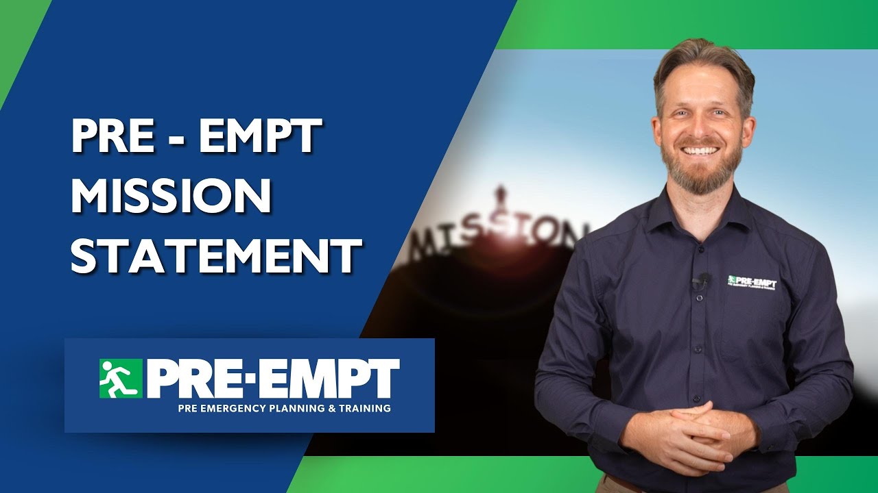 Pre -Empt Mission Statement - YouTube