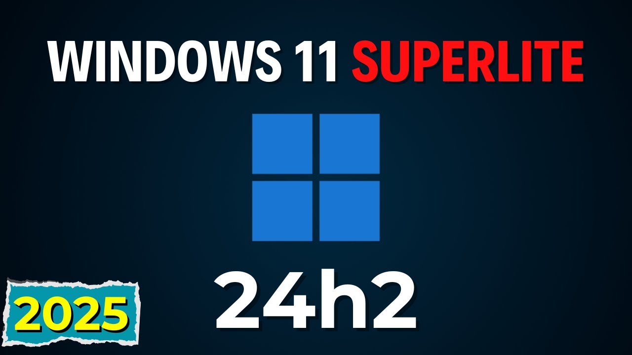 I Tested Windows 11 Superlite Edition: Windows X-Lite 'Optimum 11 24H2 ...