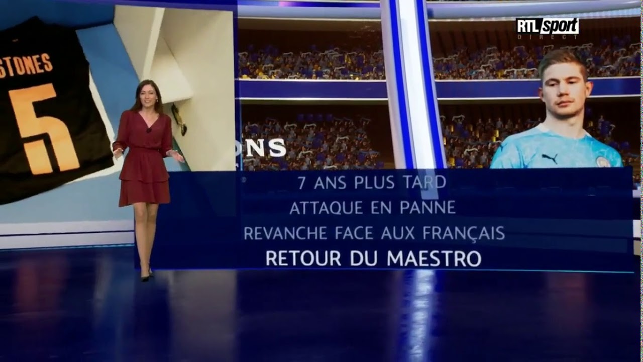 Anne Ruwet RTL Avant match Champions League 27 octobre 2020 - YouTube