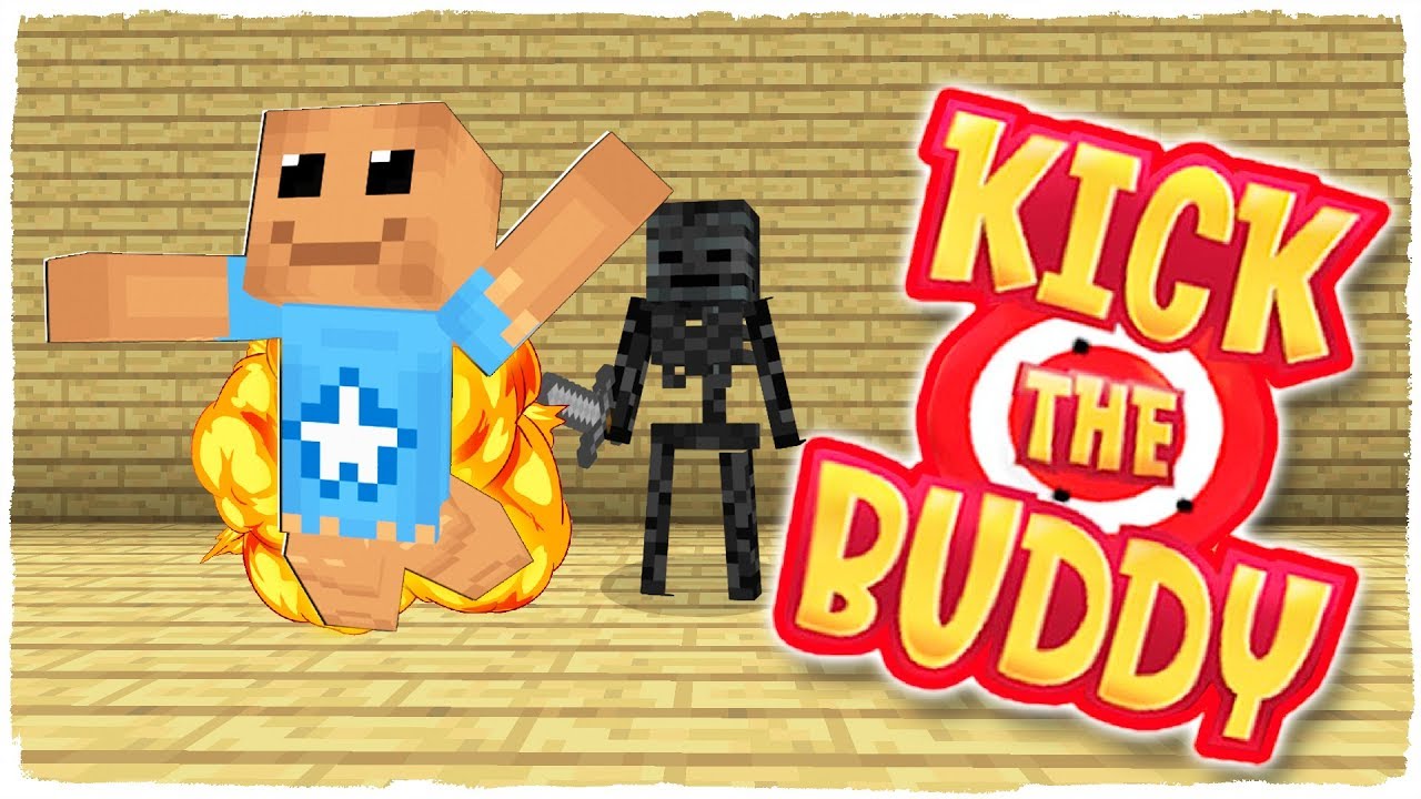 ¡KICK THE BUDDY EN MINECRAFT! - ANIMACIÓN ESCUELA DE MONSTRUOS (VIDEO ...