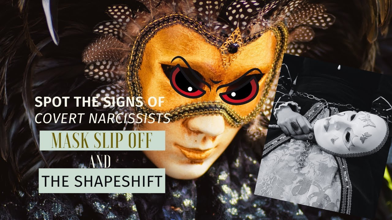 Signs of Covert Narcissists Mask Slip Off #luminouszztarrchannel # ...