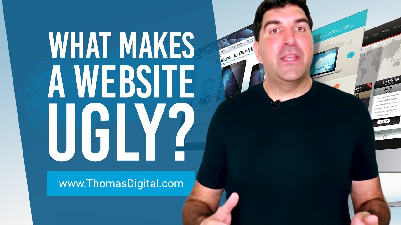 😱 What Makes a Website UGLY? Website Evaluation & Examples - YouTube