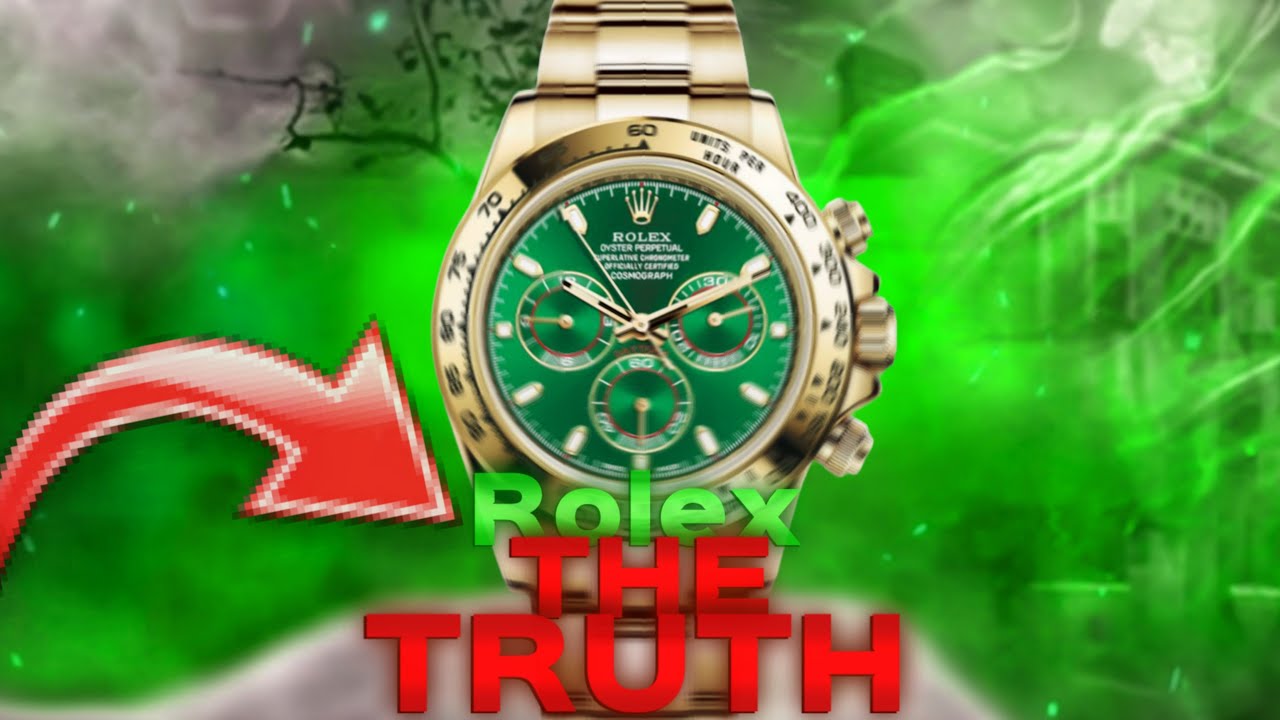 The CRAZY Truth About Rolex - YouTube