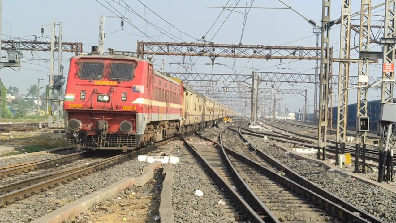 13010 Dn Yog Nagari Rishikesh - Howrah Doon Express Arriving Bandel ...