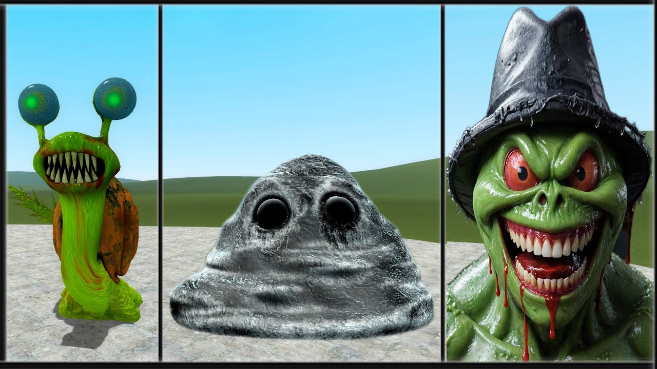 EVOLUTION OF NEW MONSTERS SLIME Zoonomaly In Garry's Mod! - YouTube