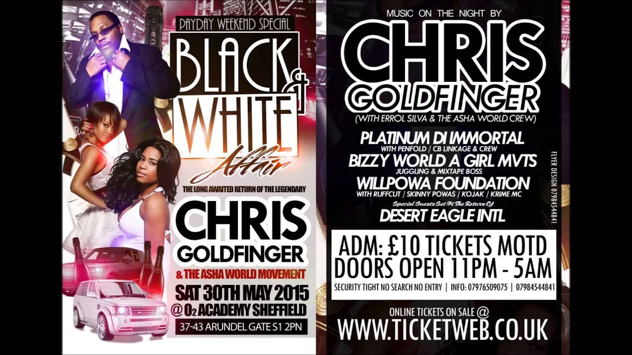 CHRIS GOLDFINGER 02 SHEFFIELD 30TH MAY - YouTube