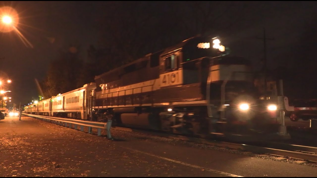 NJ Transit 4101 at Anderson St - Great SU3L! - YouTube