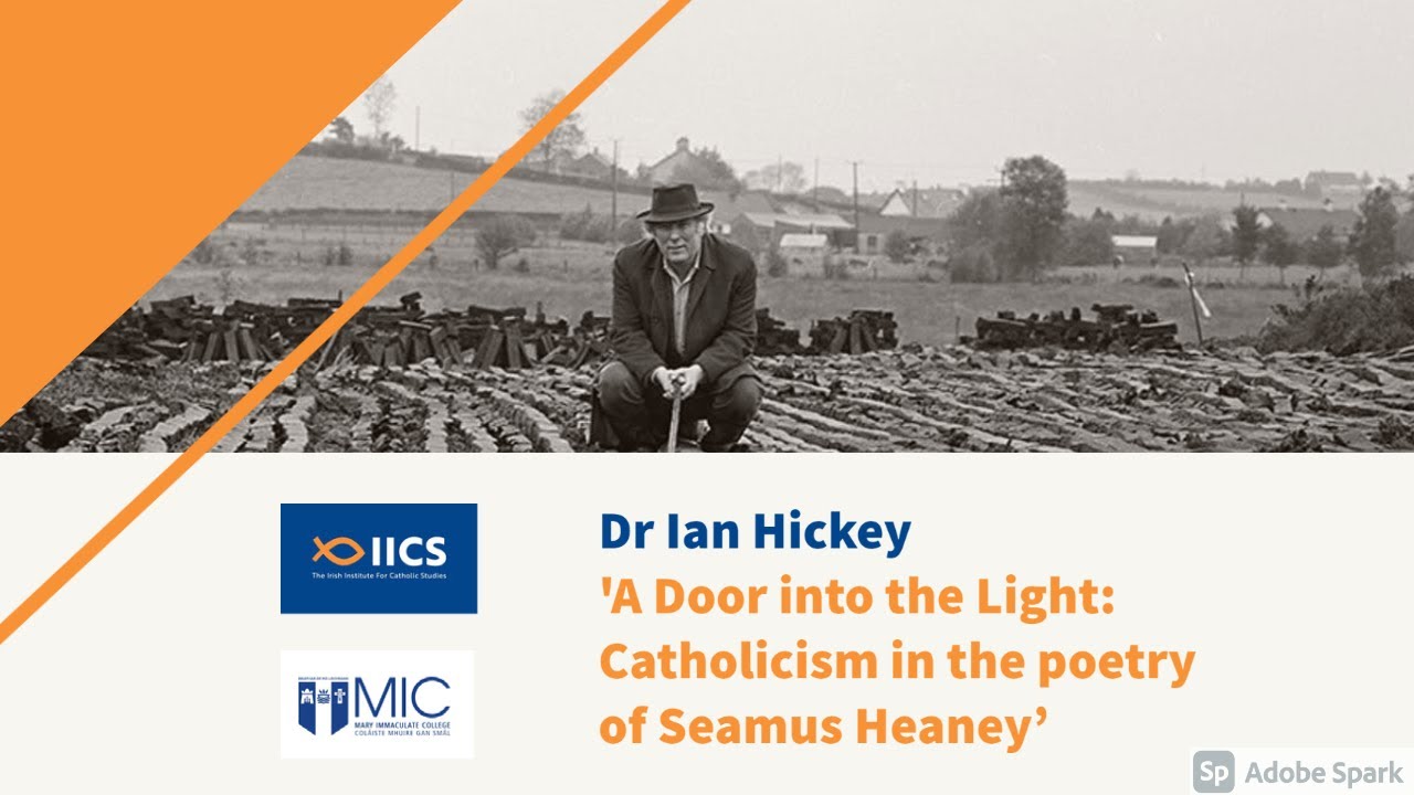 Dr Ian Hickey 'A Door into the Light: Catholicism in the poetry of ...