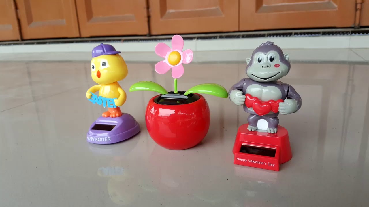BONEKA GOYANG BUNGA GOYANG SURYA PANEL ORNAMEN HIASAN PAJANGAN ...