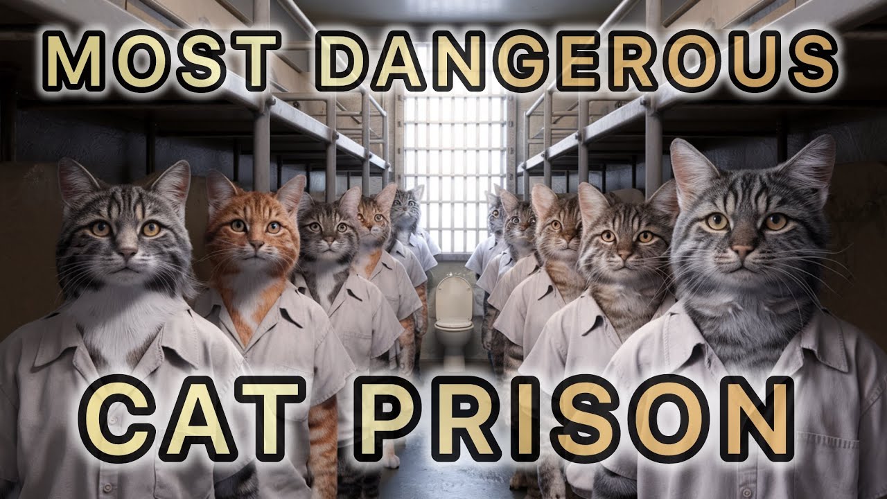 Inside the World’s Most Dangerous Cat Prison! 🐱🚔 Cats Doing Human ...