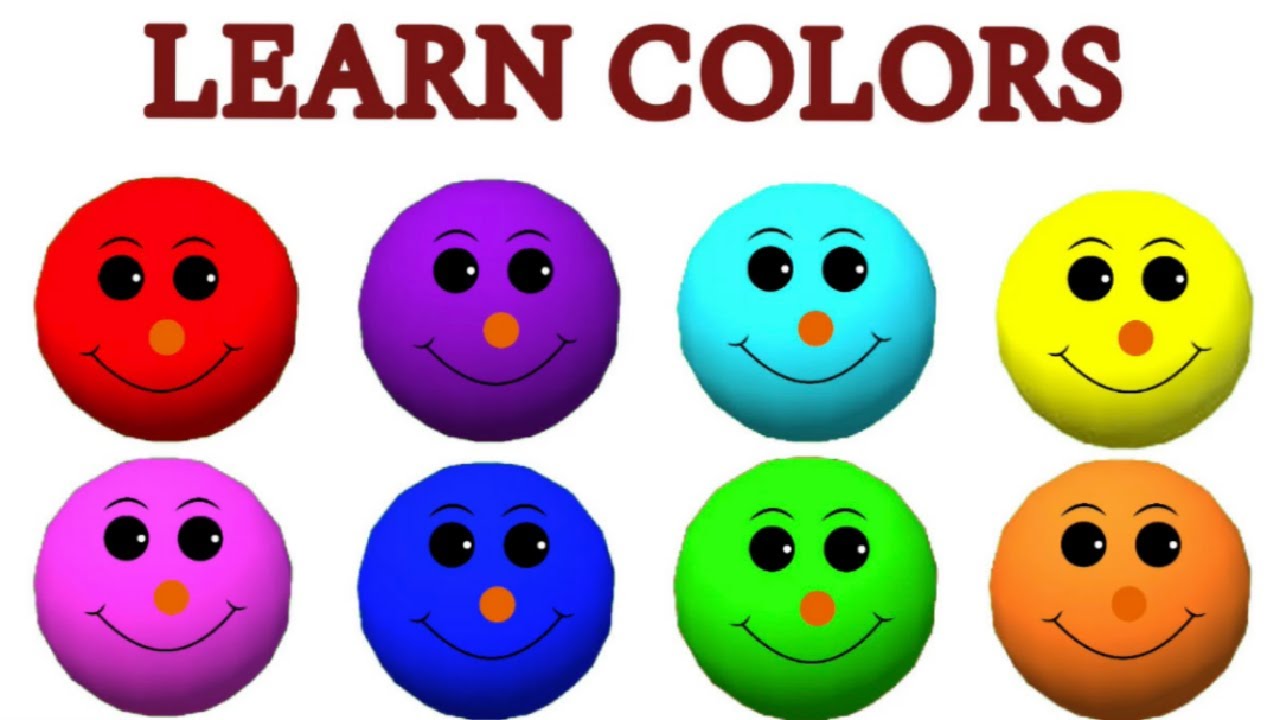 Animated Color Balls for Kids | Colors | Colors Learning Video | Learn ...