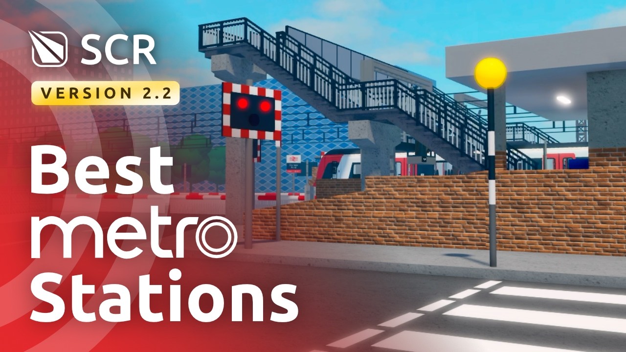 My Top 10 Metro Stations! - Roblox SCR V2.2 - YouTube
