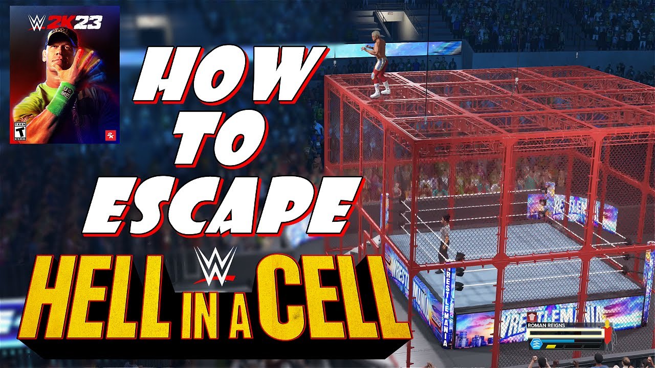 WWE 2K23 - How To Escape Hell In A Cell (HIAC) - YouTube