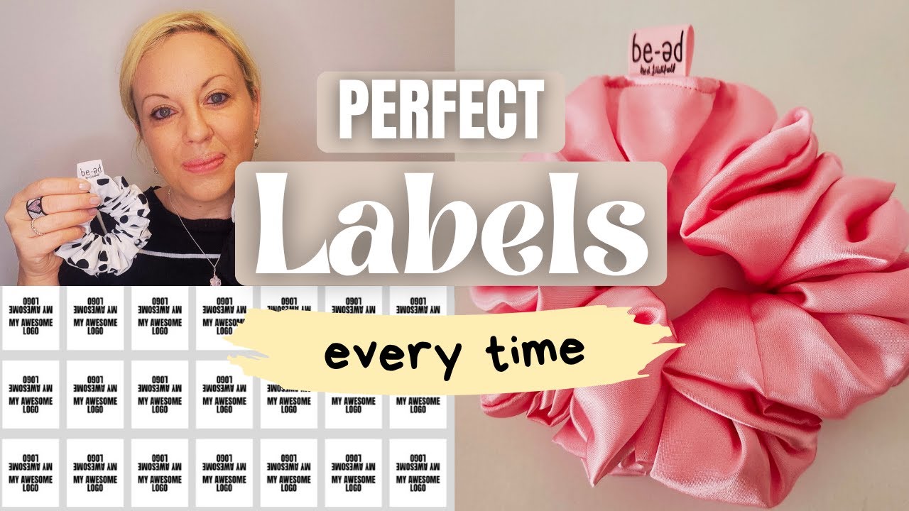 How to Make Perfect Double-Sided Fabric Labels Using Canva - 3 Step ...