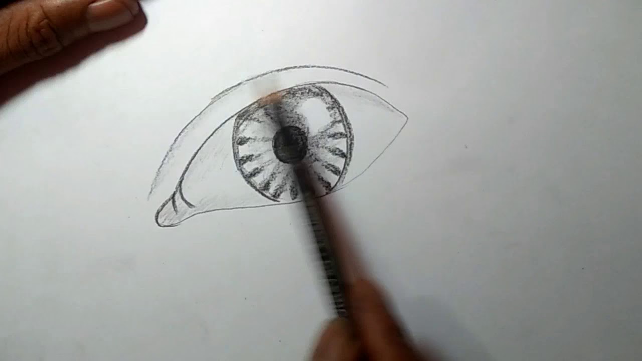 Menggambar Mata Realis oleh Pekanbaru-ART - YouTube