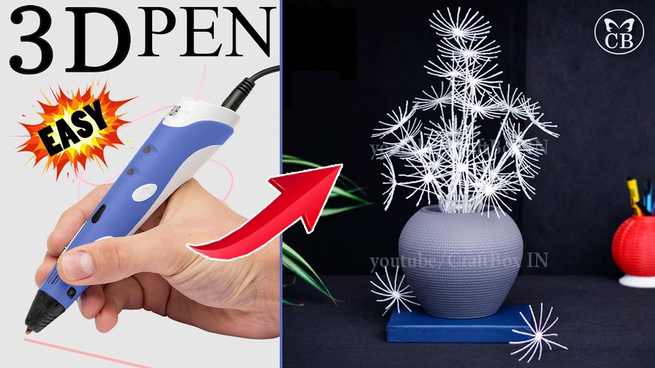 3D PEN CRAFTS || BEST Cool DIY Ideas You Need To Try | decoration ideas ...