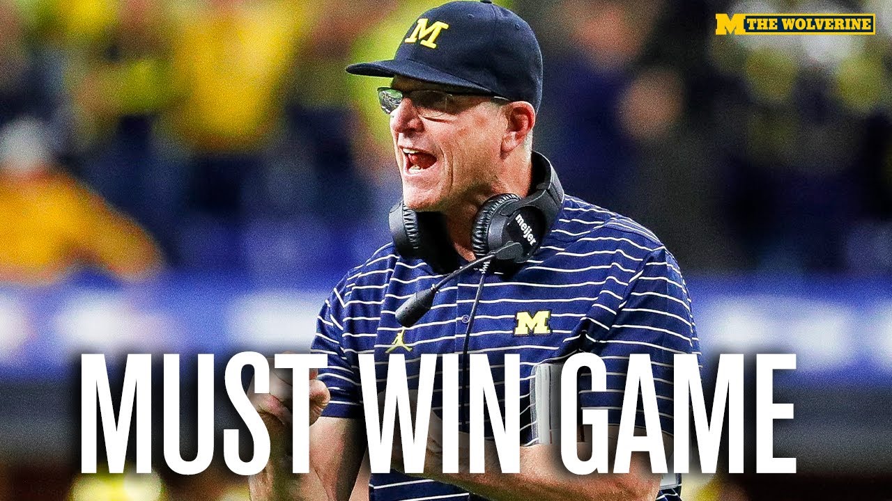 MUST WIN GAME! College Football Playoff Scenarios For Michigan Football ...