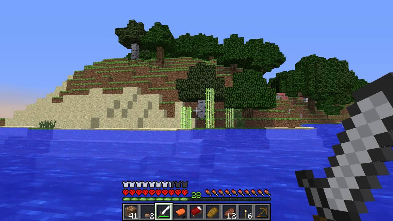 Minecraft 1.6.2 Hardcore Survival! #4 EXCITING NEWS - YouTube