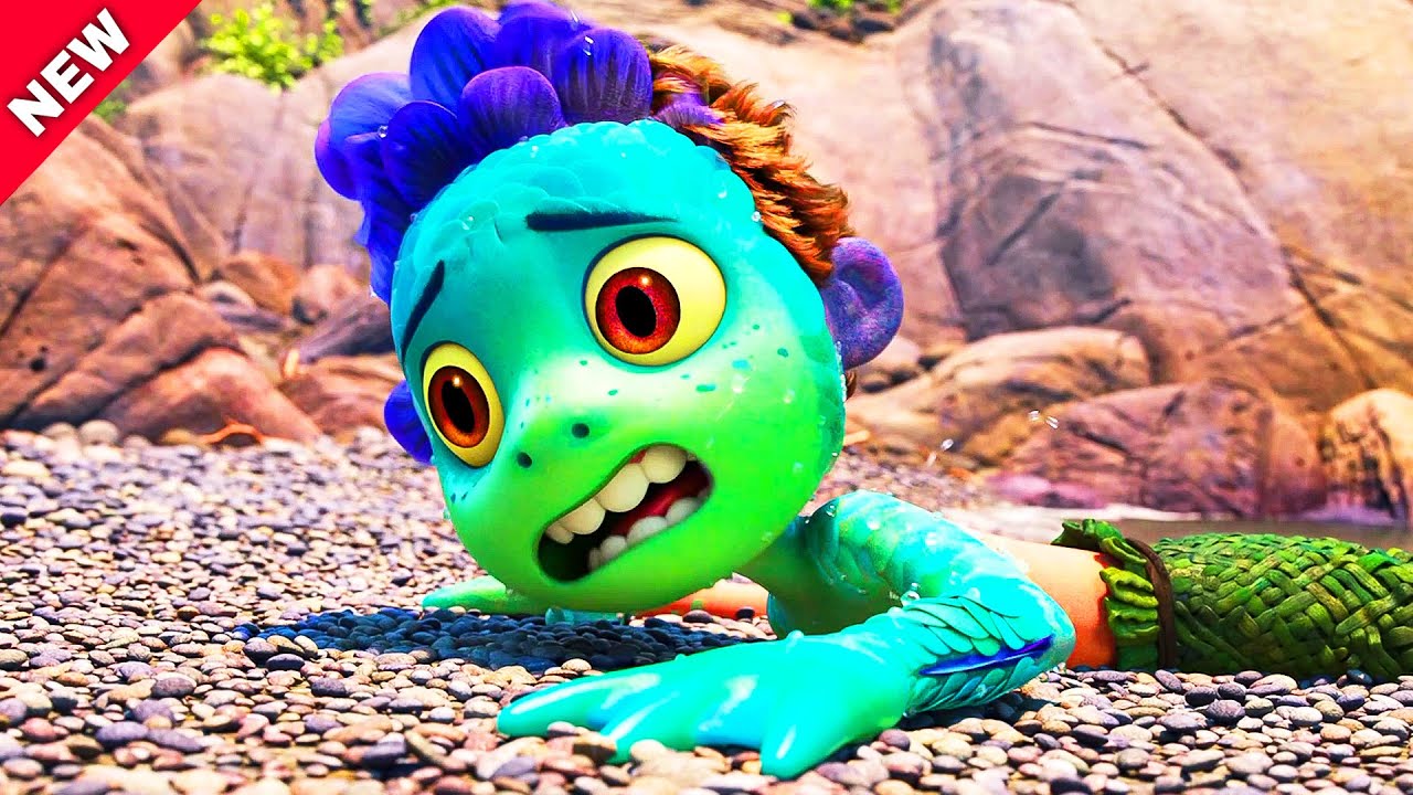 Luca, A Sea Monster Disguised As A Human To Escape From Hunters - YouTube