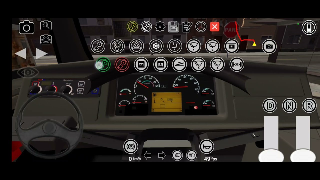 volvo b9tl (red) start up - YouTube