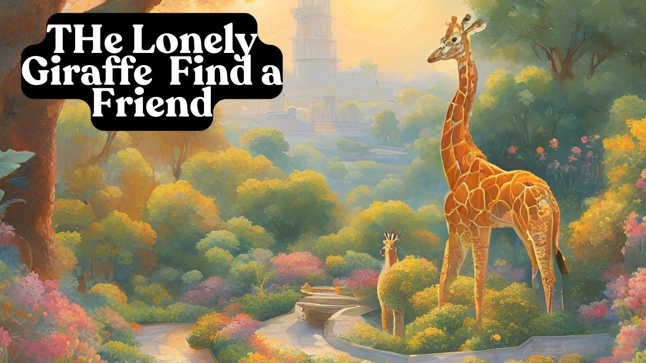 The Lonely Giraffe Find a Friend | Heartwarming Story of Friendship for ...