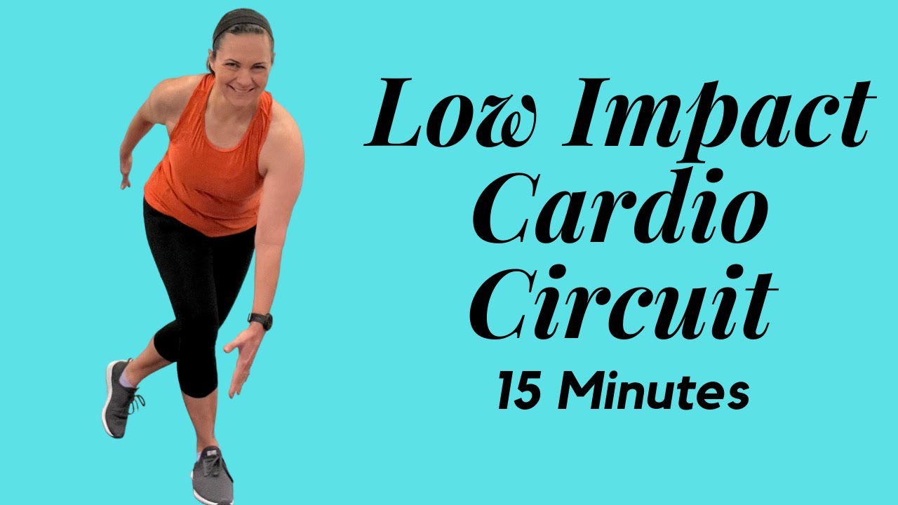 Low Impact Cardio Circuit Workout- No Equipment - YouTube