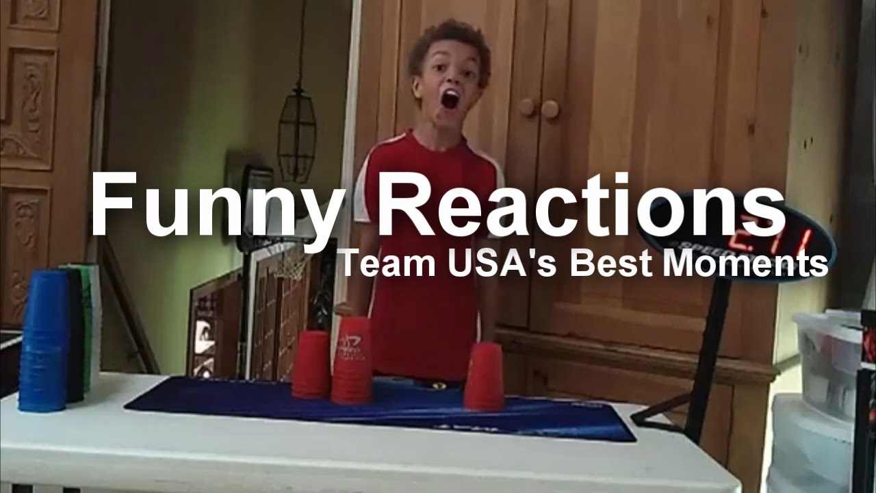 BEST REACTIONS EVER! - Compilation of Team USA's funniest moments - YouTube
