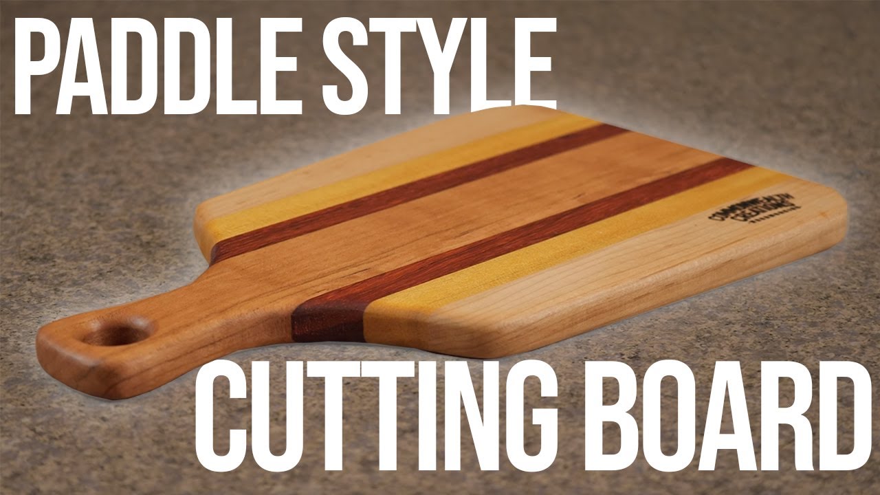 The Making Of A Paddle Style Cutting Board YouTube The Making Of A Paddle Style Cutting Board YouTube
