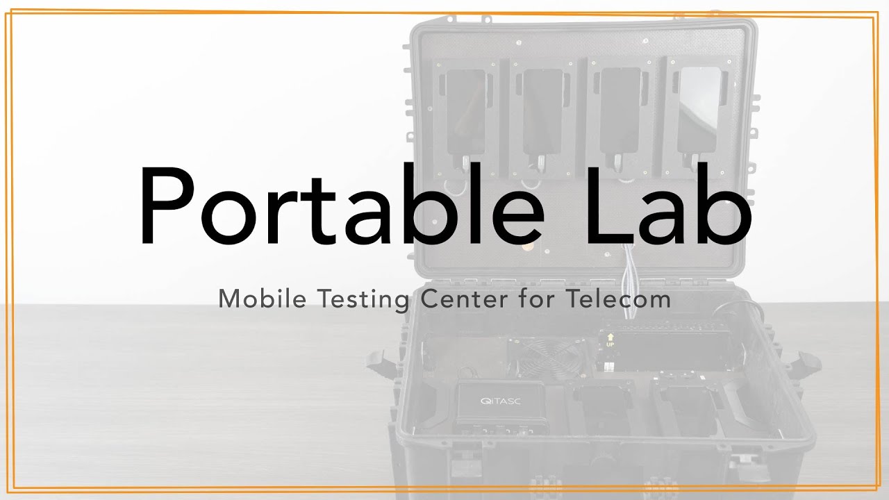 Telecom testing with portable suitcase | QiTASC - YouTube