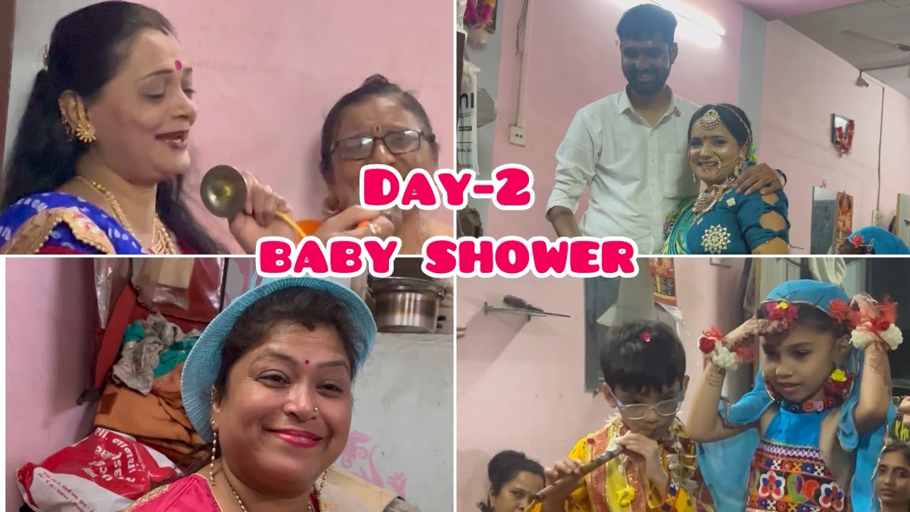 day-2 baby shower 🥰 - YouTube