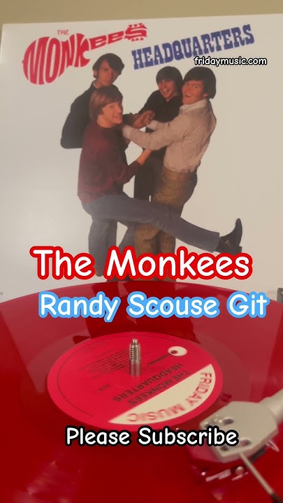 THE MONKEES Randy Scouse Git red mono vinyl #fridaymusic #monkees #mickydolenz #new #music #rock ...