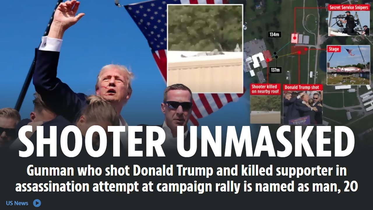 News: 'ASSASSIN' UNMASKED Thomas Matthew Crooks, 20, named as Trump ...
